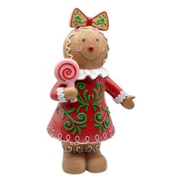 Theatre Seasonal Decor - Girl With Lollipop Gingerbread