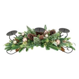 Theatre Seasonal Decor - Champagne Bauble Centrepiece